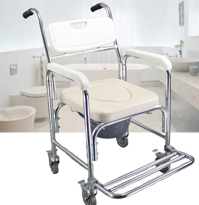 Hot Sale Hospital Folding Commode Chair/potty Chair Adult/ Toilet Chair ...