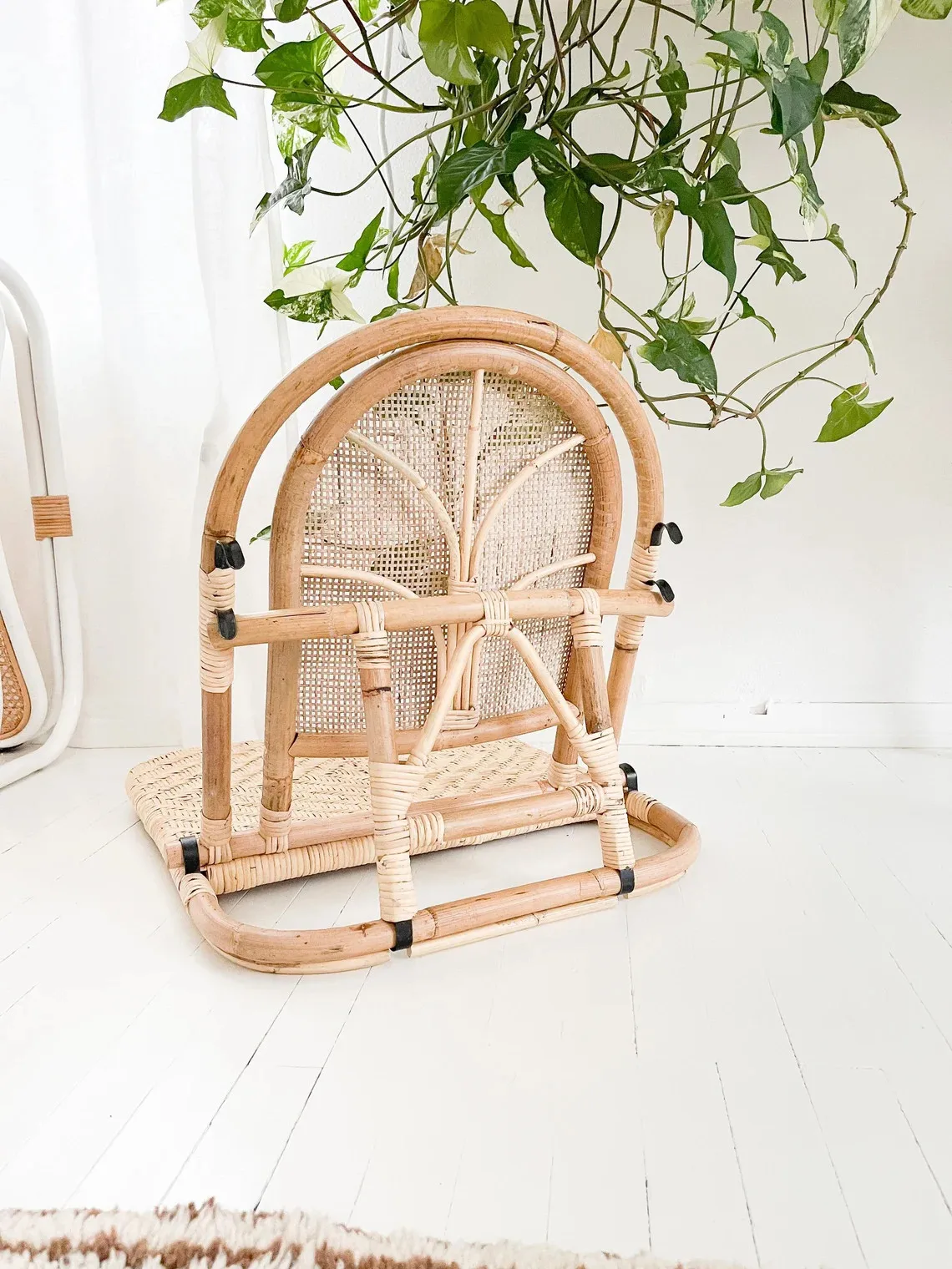 Summer Sea Outgoing Portable Rattan Beach Chair Foldable Chairs For ...