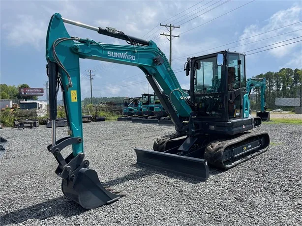 6 Ton Sunward SWE60UF Hydraulic Crawler Digging Excavator