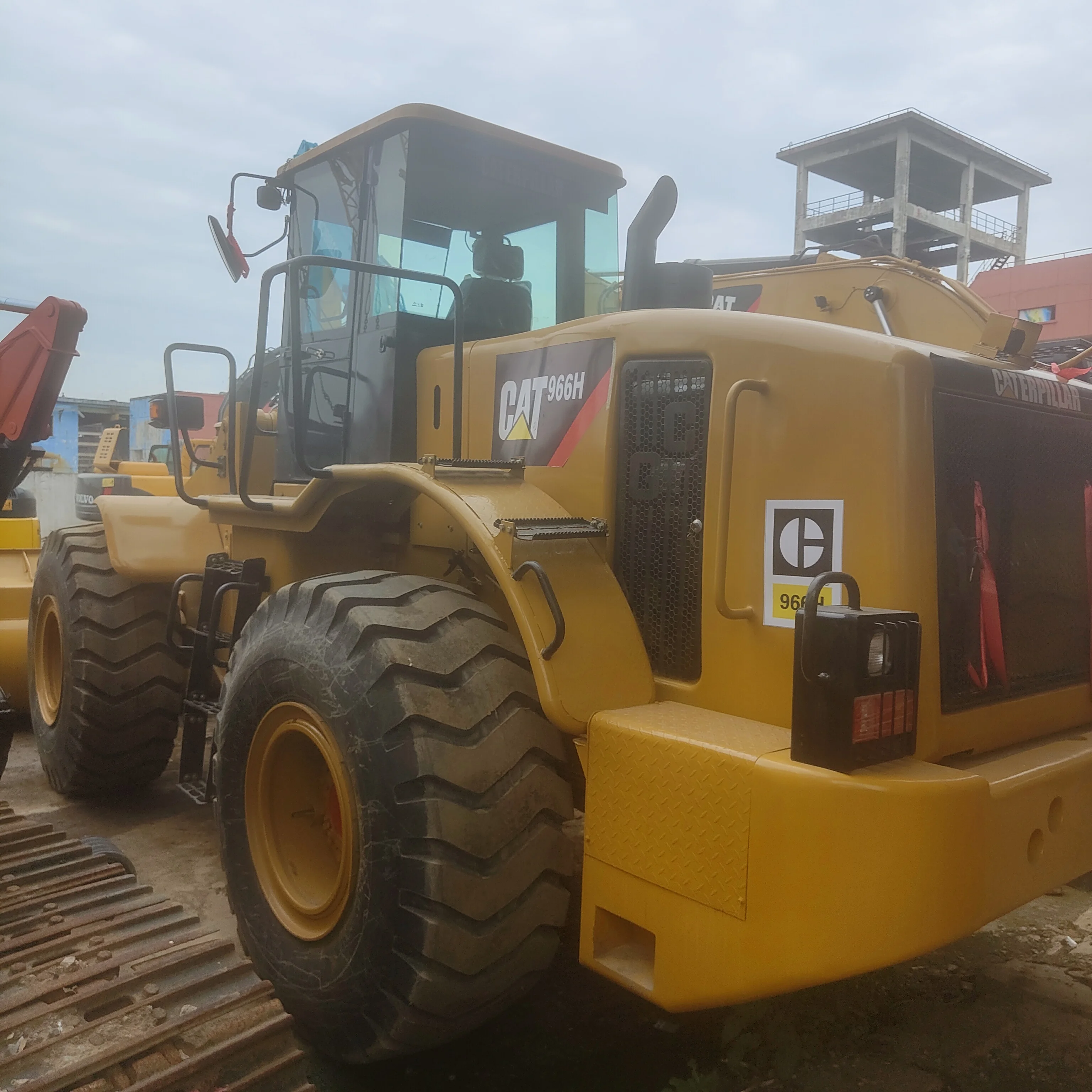Used Caterpillar 966h Wheel Loader Second Hand Road Construction ...