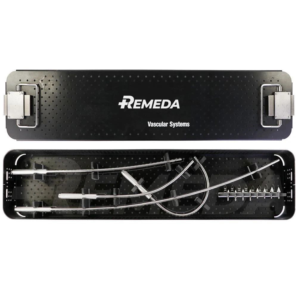 Remeda Vascular Graft Tunneler Set With Sterilization Tray Vein ...