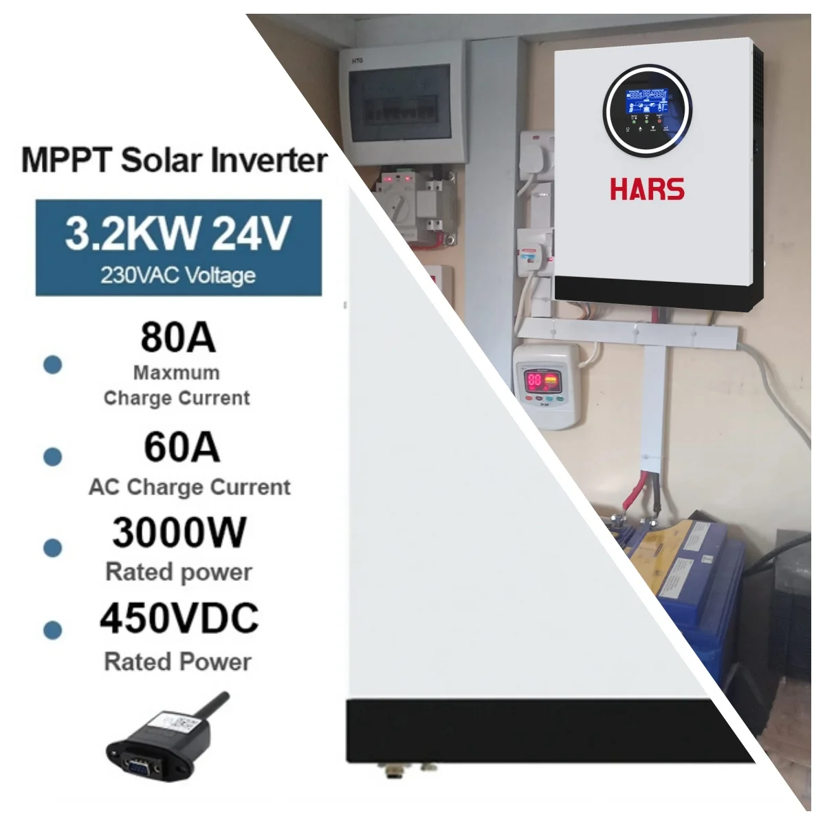 In Stock Hotsales 3.2kva 24vdc Invert System Solar Invert Solar Mppt ...
