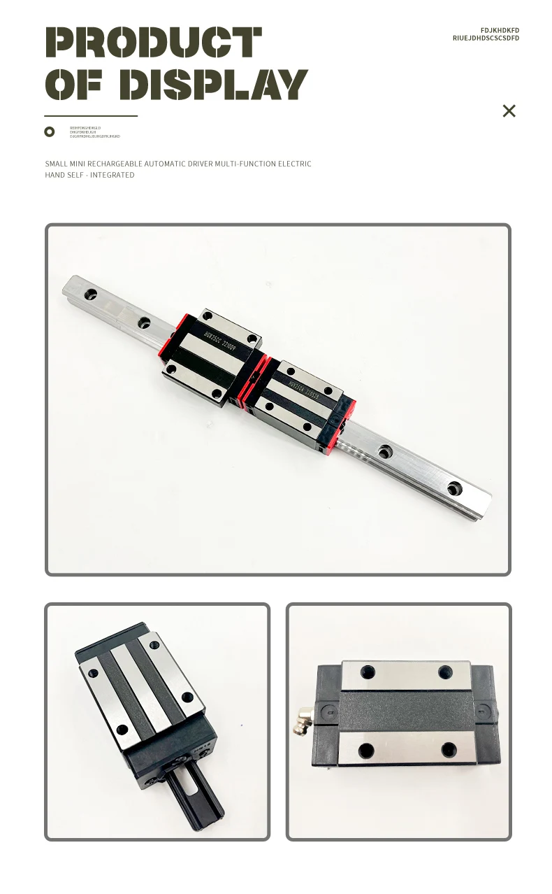 Vertical Guideway Sliding Table Guide Machine Block Liner Rails Bearing ...