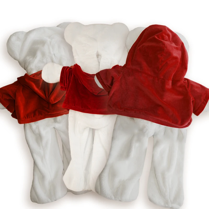 Custom Plush Hoodie Teddy Bear Skin Animal Doll Customize Skin Bear ...