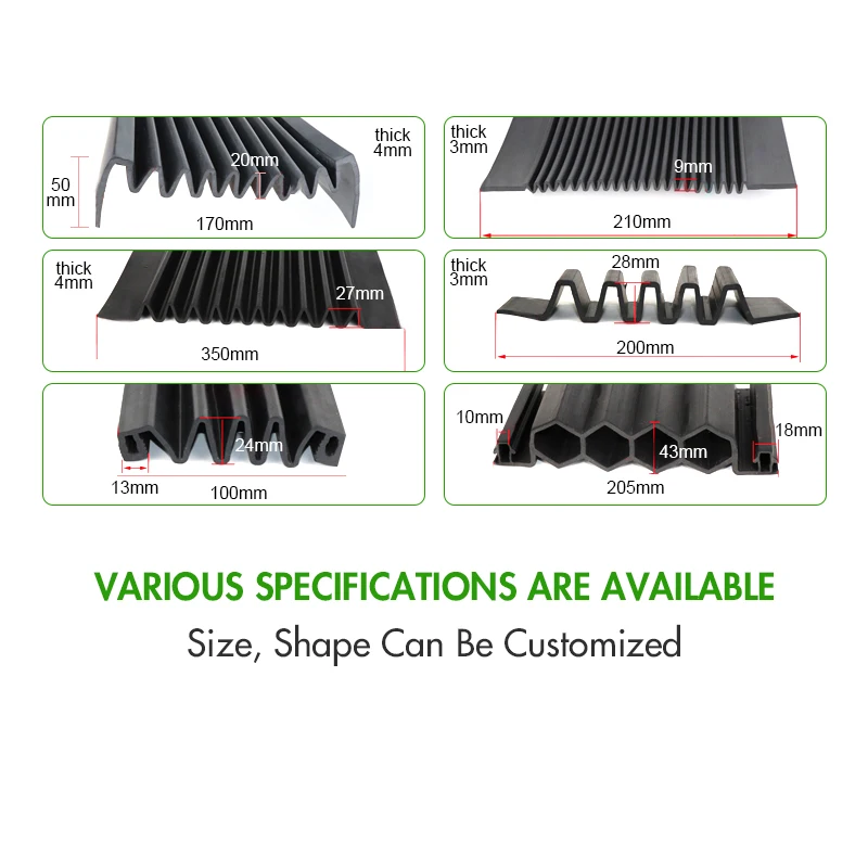 EPDM Rubber Strip Seal Bridge Expansion Joint for Road Building