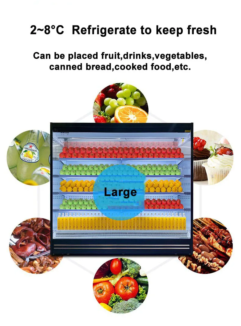 Remote Open Display Refrigerator for Fruits & Vegetables - Plug-In ...