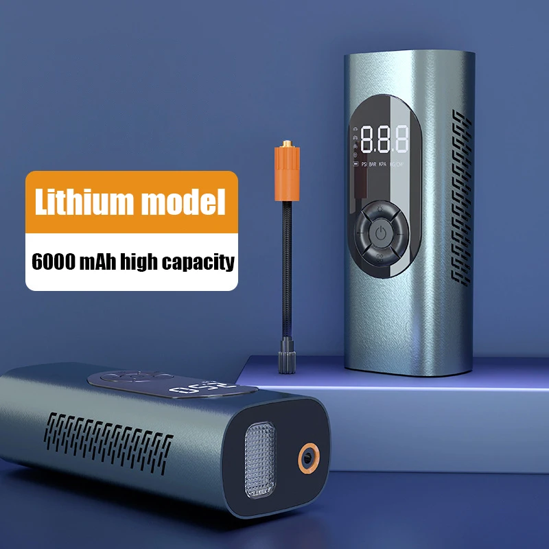 Wireless 12v Tire Inflator Digital Automatic Tire Inflators Portable ...