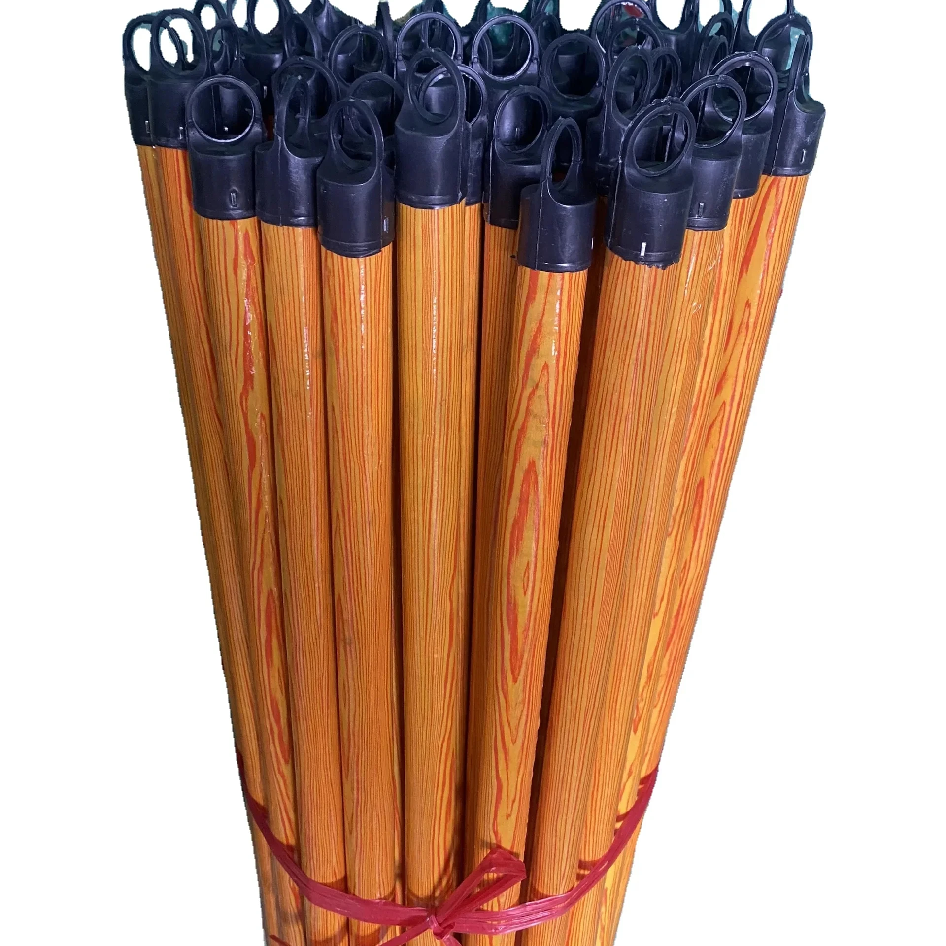 WOODEN BROOM STICK WOODEN GRAIN PVC COATED EUCALYPTUS STICK WITH ...