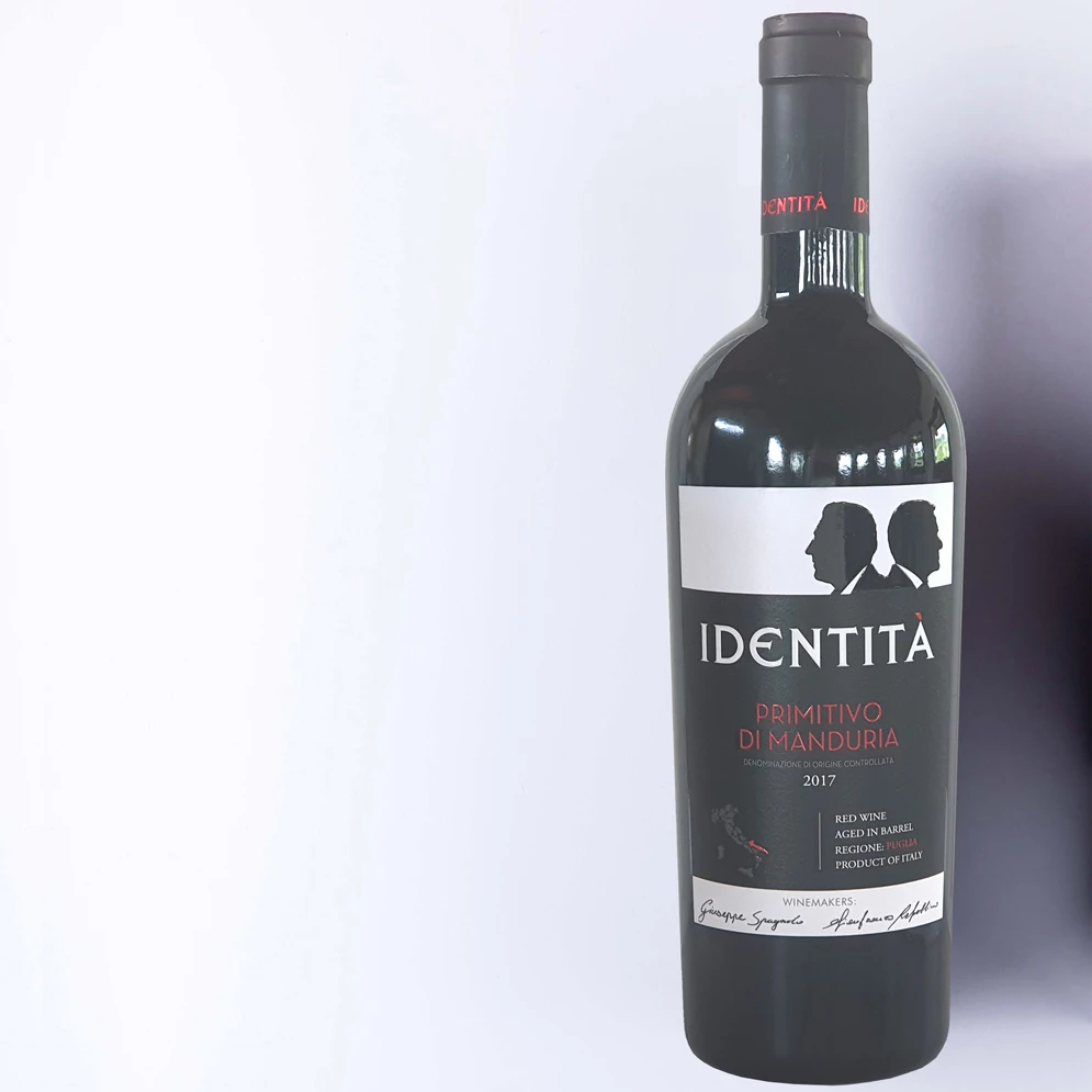 Primitivo Di Manduria DOC "identita'" - Premium Red Wine