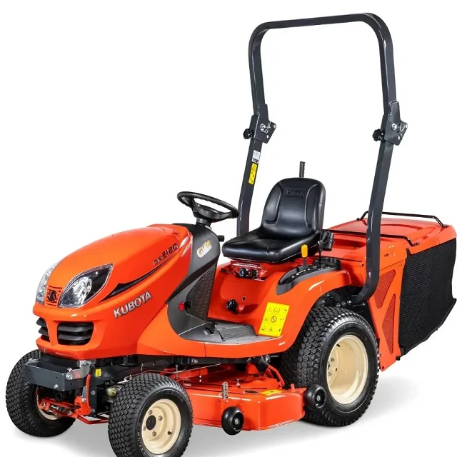 Kubota 4x4 Tractor Garden Lawn Tractor Mower With Grass Catcher ...