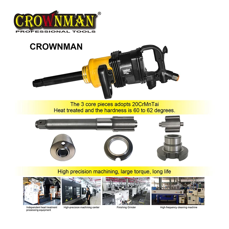 Crownman Professional Pneumatic Tools 1" Air Impact Wrench - Buy Best Air Impact Wrench ...