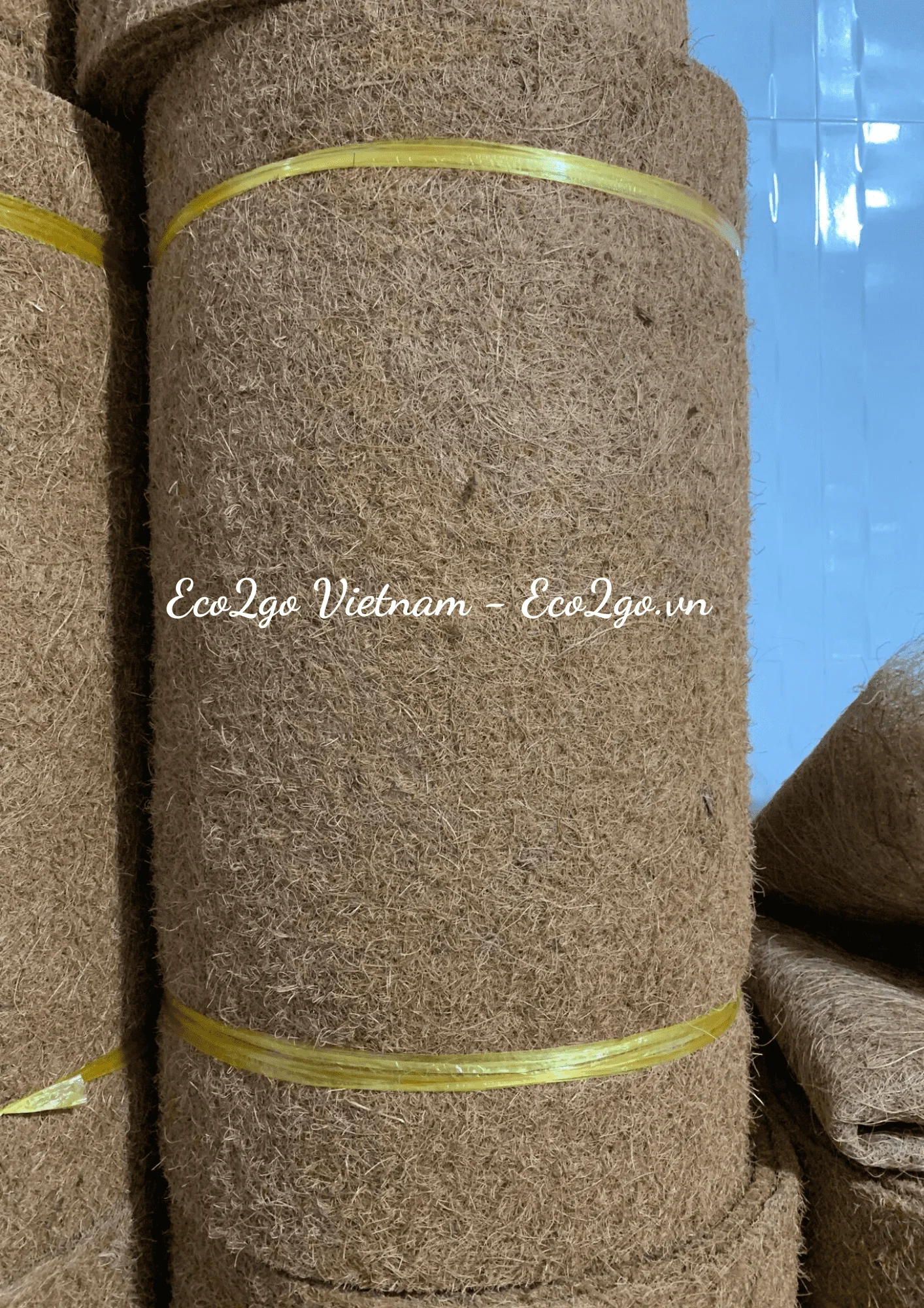 Eco2go Vietnam - Coconut Fiber Mats for Microgreen Planting