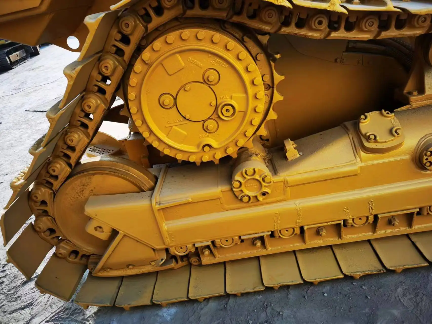 used CAT D5M bulldozer made in JAPAN original cat enginee 13 ton DHK ...