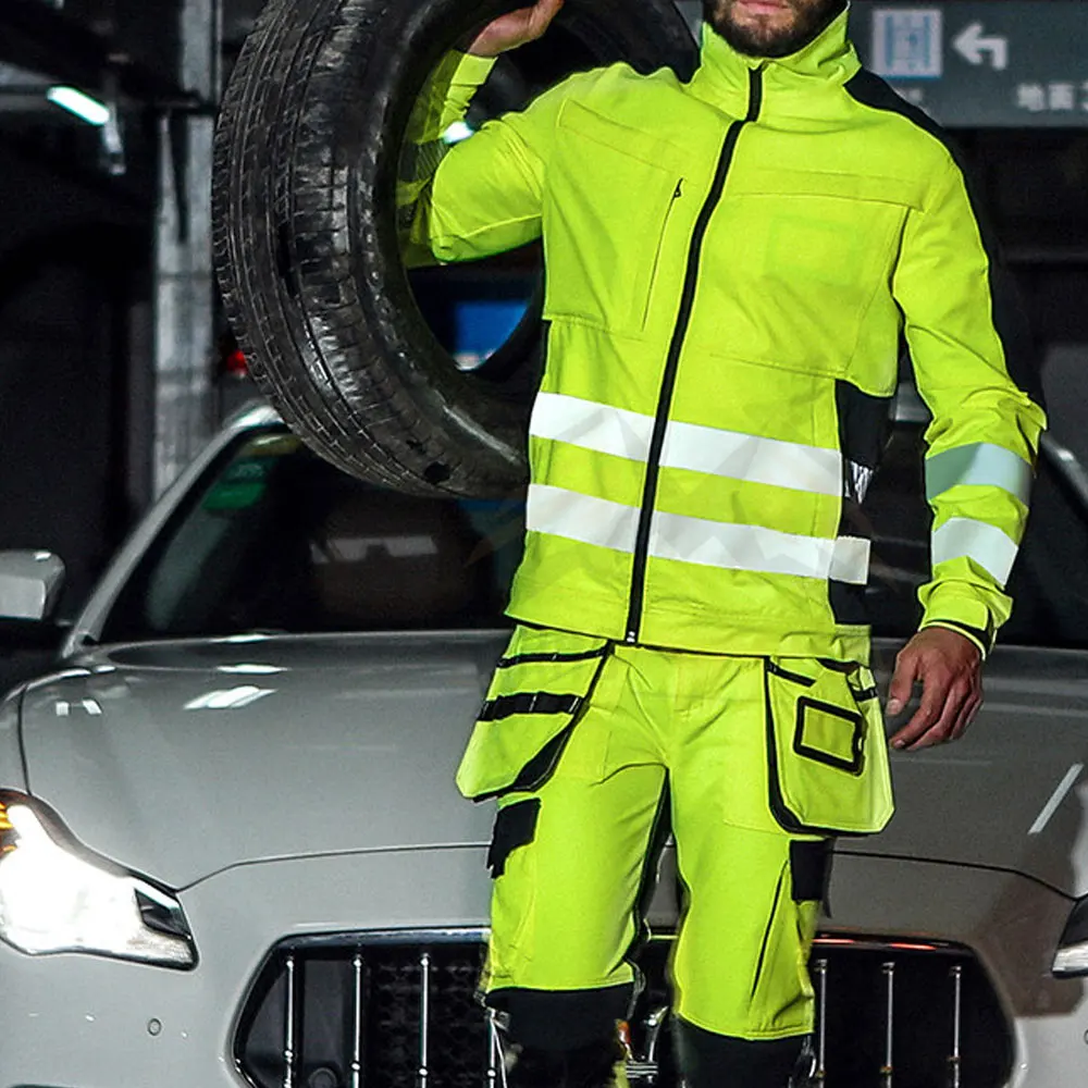 Low Moq New Design Safety Suit Outdoor Work Wear Clothing Safety Suit ...