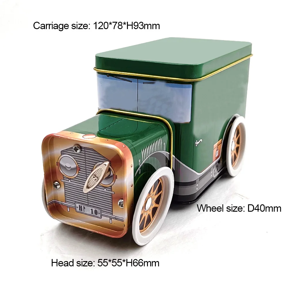 Music Tin Container - Perfect for Candy & Chocolate Packaging
