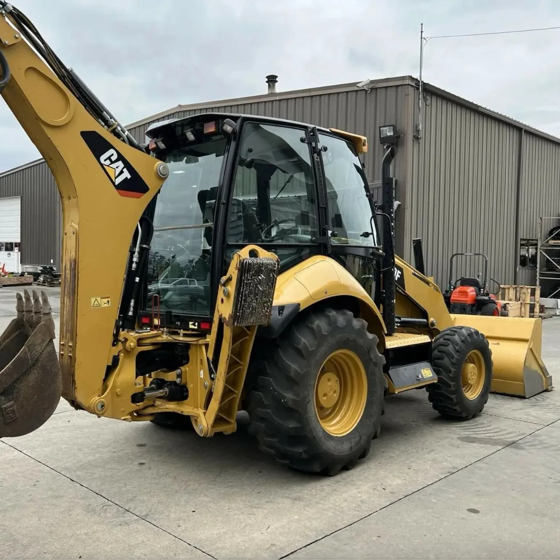 Original caterpillar backhoe loader 420F 432F 450F Cat Retroexavator ...