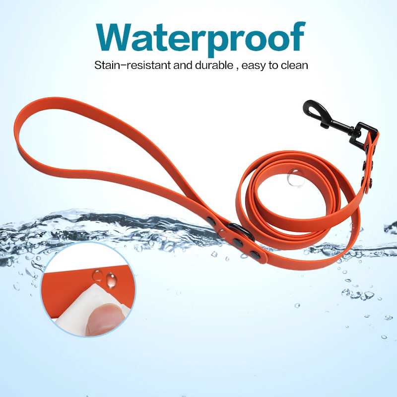 Hanyang OEM Custom Adjustable Waterproof PVC Dog Leash