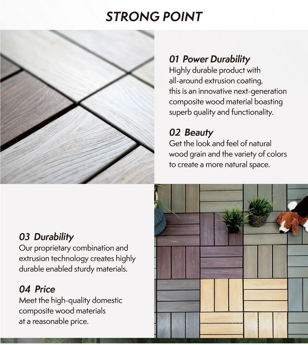 D.i.y Self Deck - Ecofriendly Composite Wood Diy Decking Wood Plastic ...