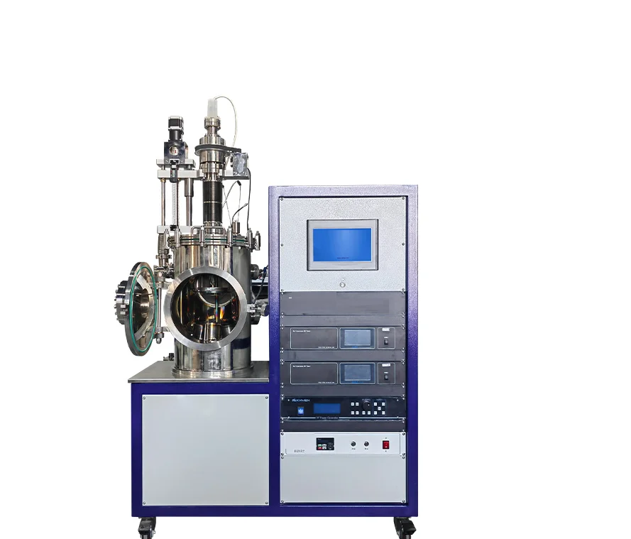 Three Target Upper Magnetron Sputtering Coating - Buy Sputter Coater ...