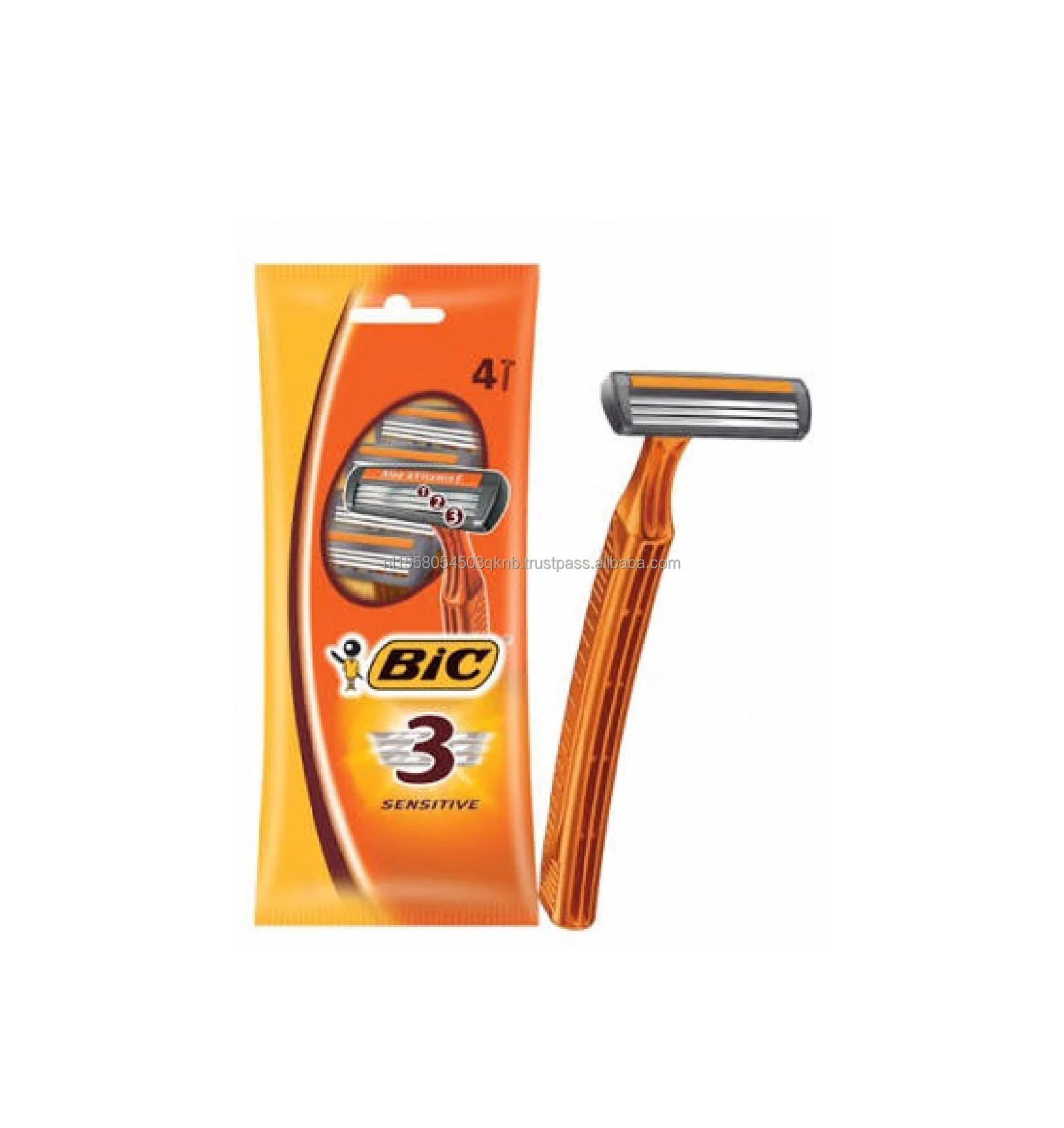 Bic Razor - Single Blade Clear Cap (720/pack) - Buy Bic 1 Sensitive ...