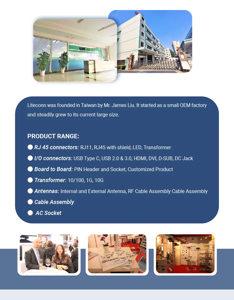 1x1 Rj45 Female Ethernet Socket Connector Tab Down Shielded 8p8c Cat5 ...