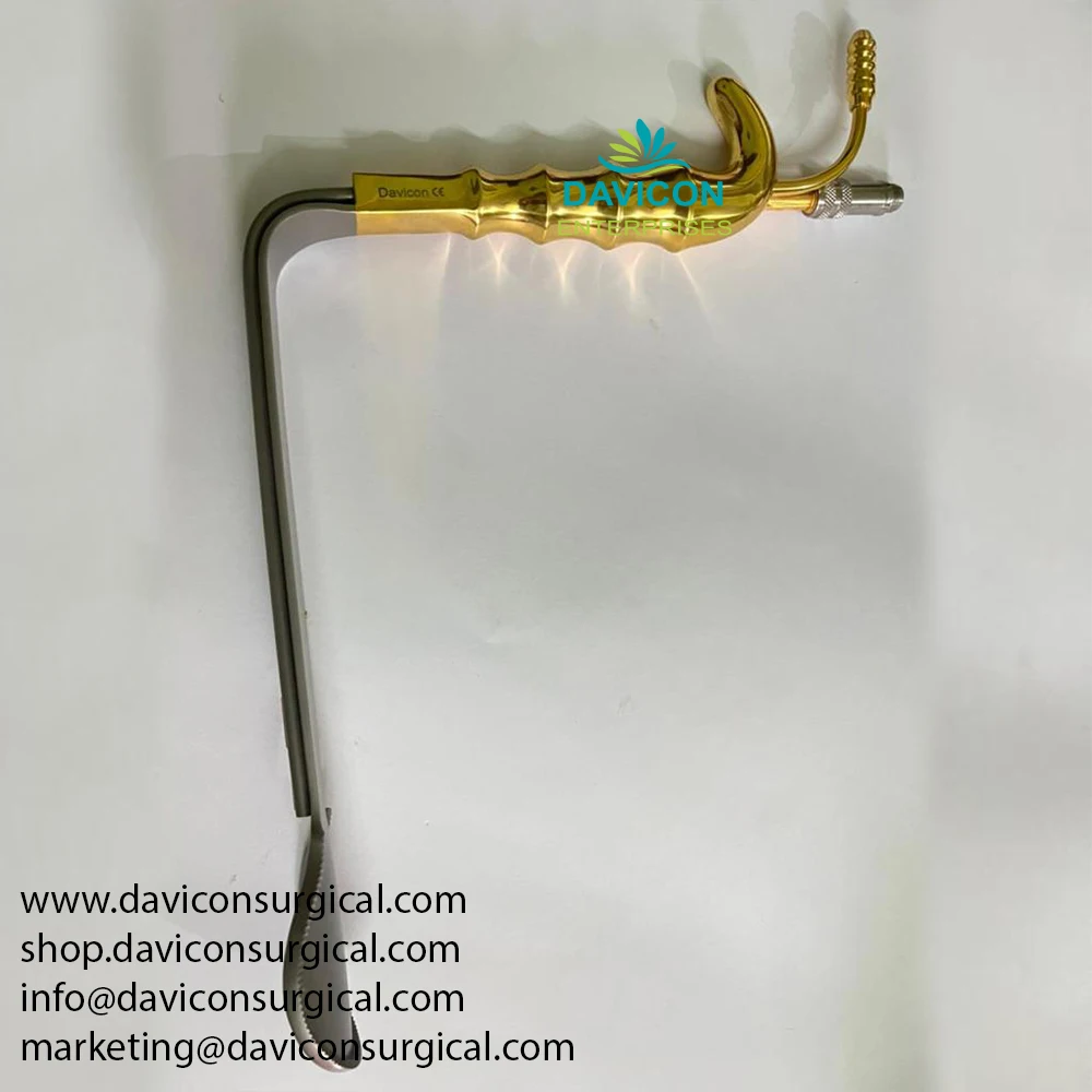 Stainless Steel Plastic Surgery Epstein Breast Retractor Fiber Optic ...