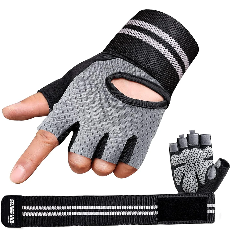 Customized Fitness Sport Weight Lifting Gloves Unisex Workout Gym ...