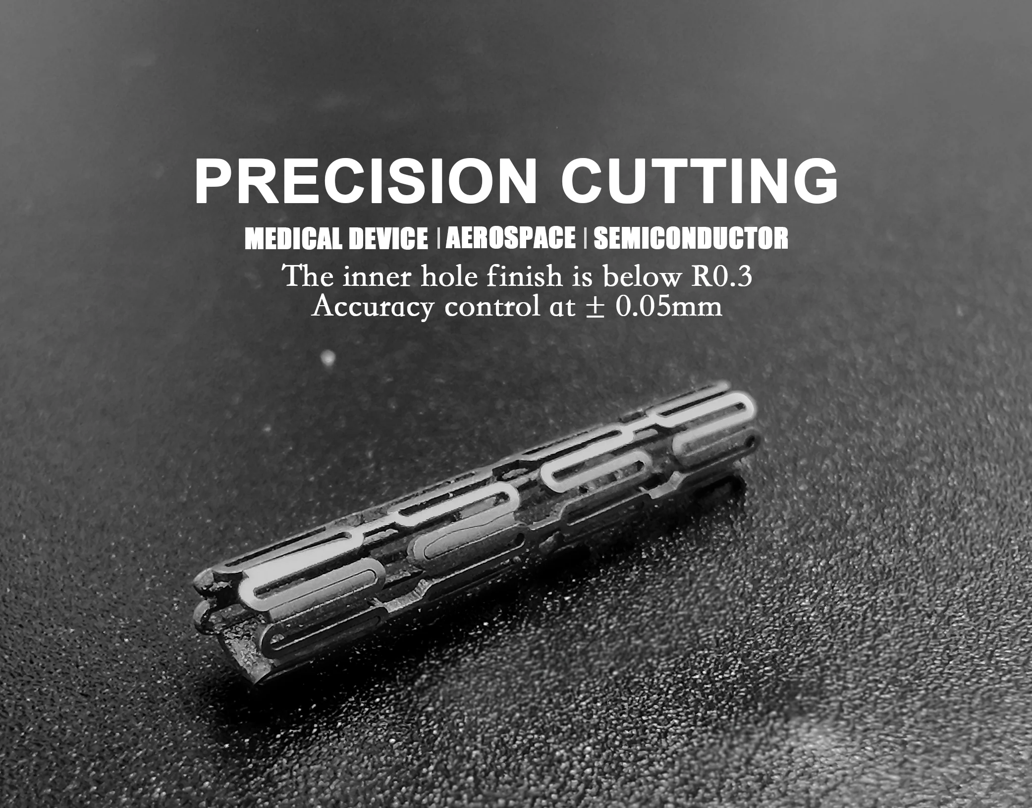 304 Stainless Steel Round Tube Perforated Slotted Head Needle Shrinking ...
