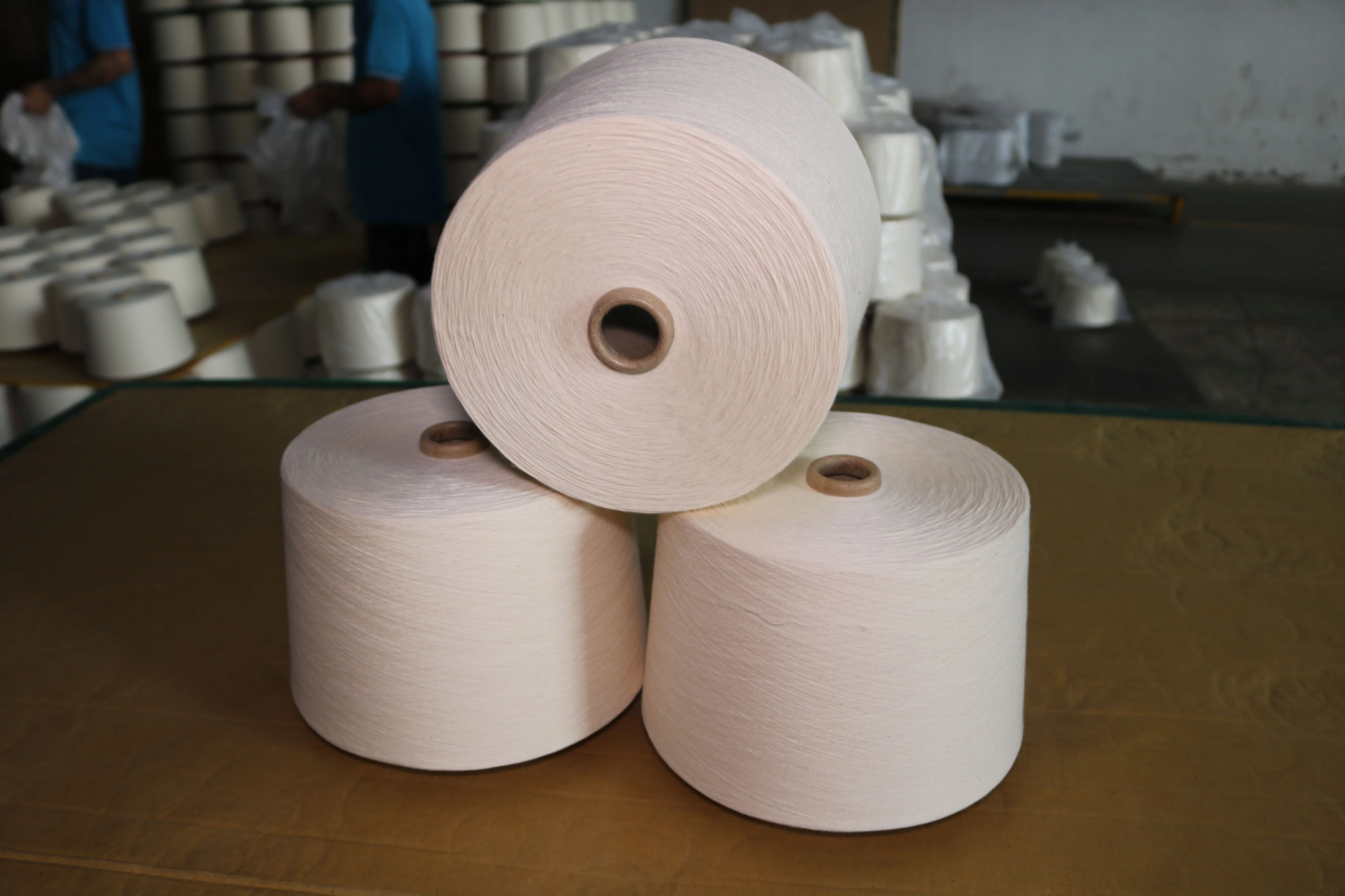 Weaving/knitting Ring Spinning Polyester/cotton (tc Yarn (polyester ...