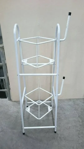 Garage Oil Can Stand With Handle Double - Buy 6pack 5inch Brushed Gold ...