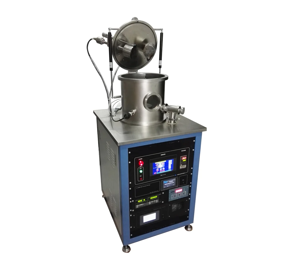Laboratory Dc/rf Dual-head 2" Magnetron Plasma Sputtering Coater-nst ...
