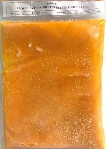 Frozen Passion Fruit Puree - 100% Fresh & Organic