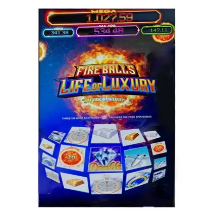 Lol Fireball New Vertical Game Board Machine Fire Ball Life Of Luxury ...