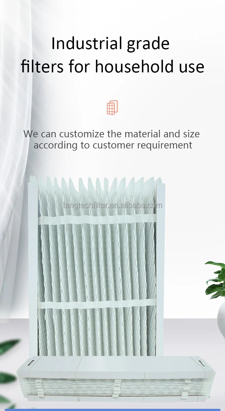 Merv 8 Pre Filter Cardboard Frame Replacement For Ahu Hvac Ac Furnace ...