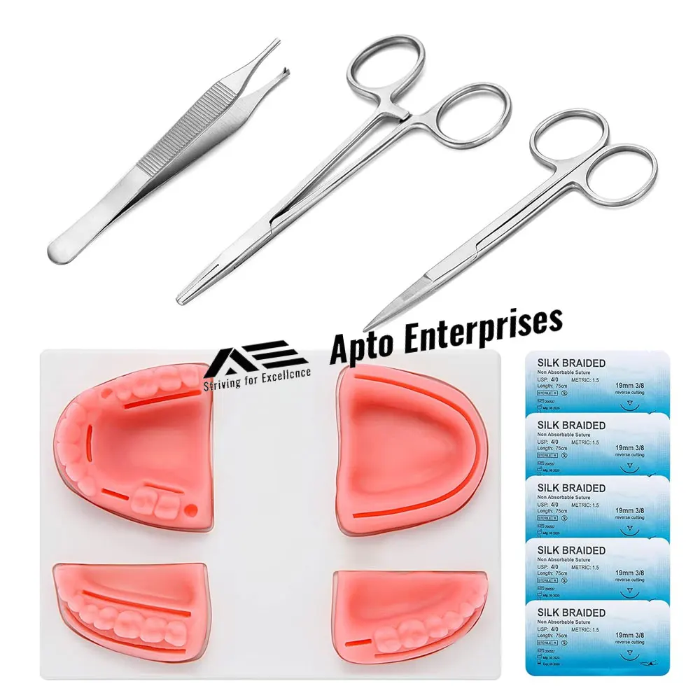 Suture Training Kit Dental Operate Practice Medical Pad Tools Suture ...