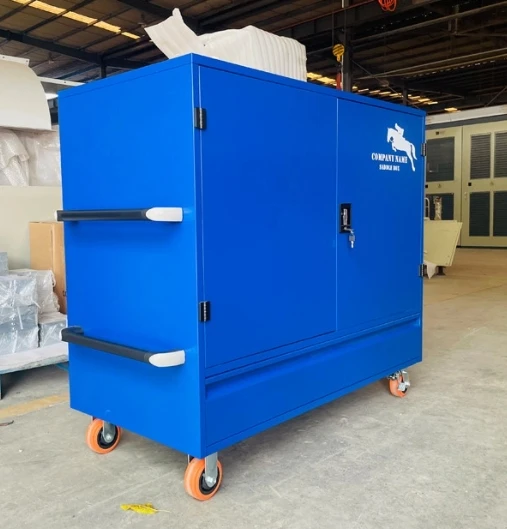 Lockable Large Metal Blue Horse Equipment Saddle Tack Box| Alibaba.com