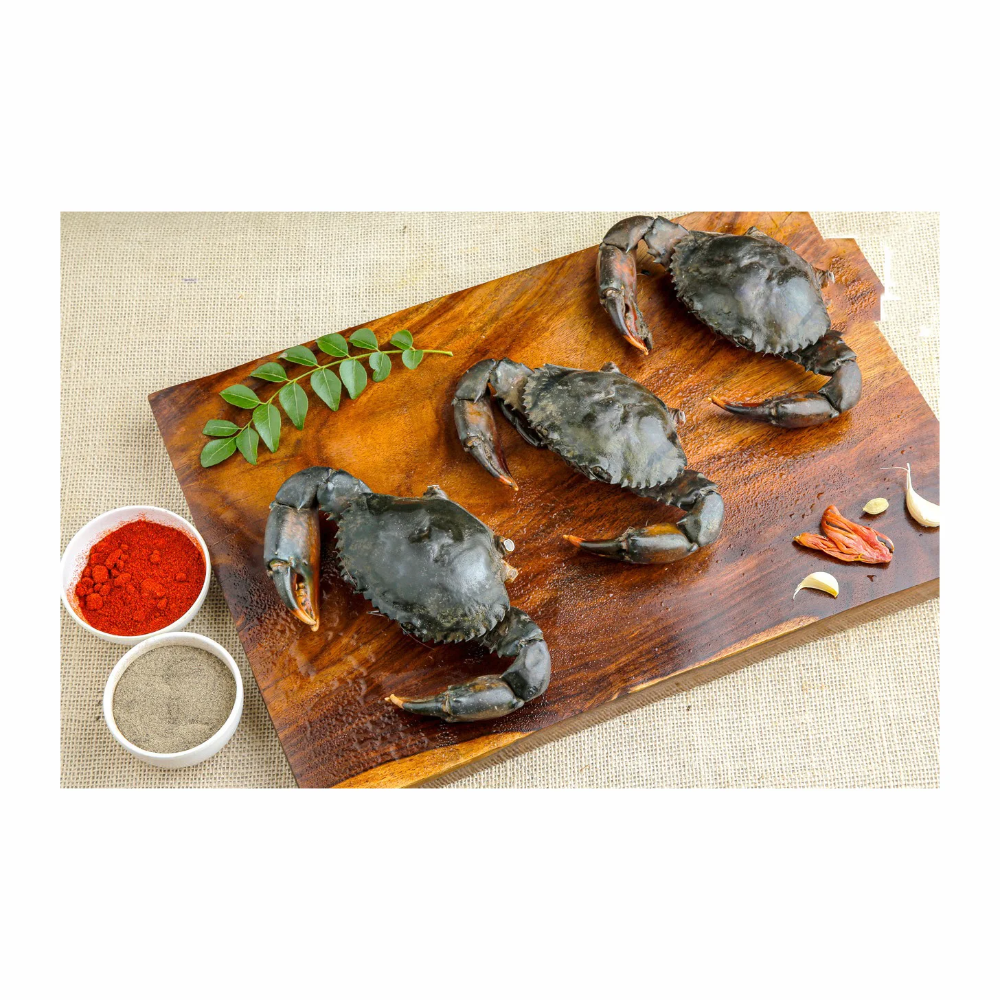 Live Mud Crabs Red King Crabs Whole Part Delicious Seafood Frozen Blue ...