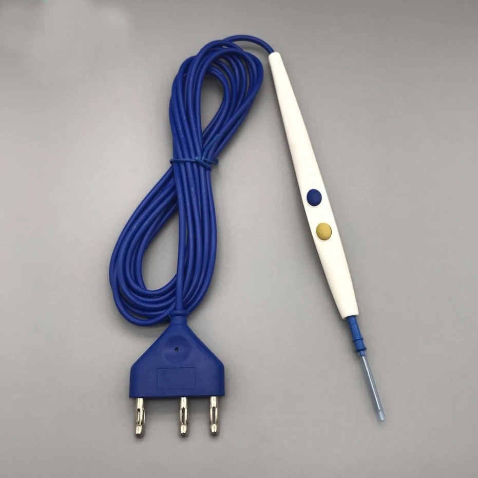 Electrosurgical Cautery Pencil Holster With Disposable Tip Clean Sponge ...