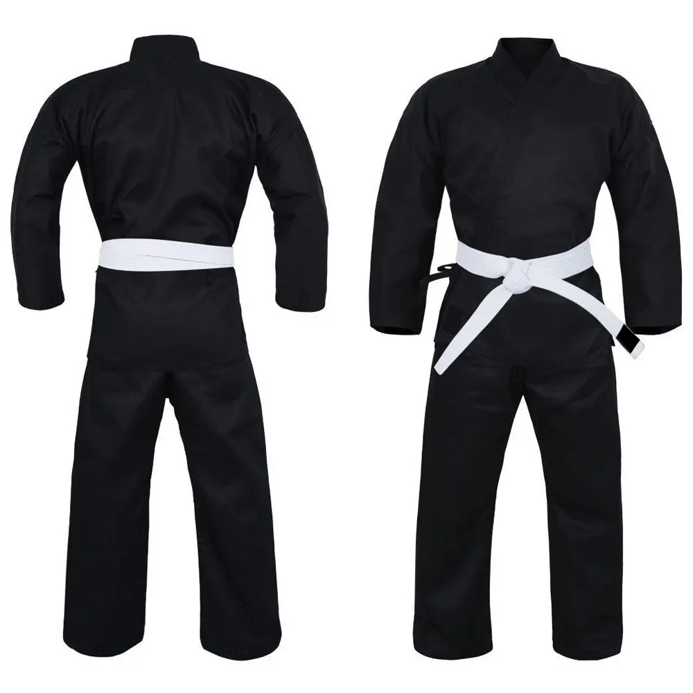 Customized Men's Karate Suits New Design Plain Cotton Martial Arts Wear ...