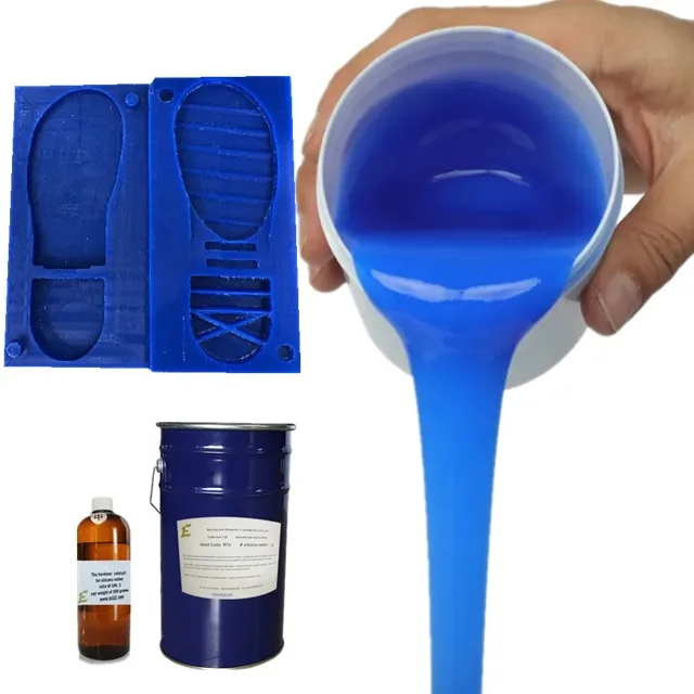 Two Components Platinum Cure Silicone 30 Shore a Liquid Silicone for ...