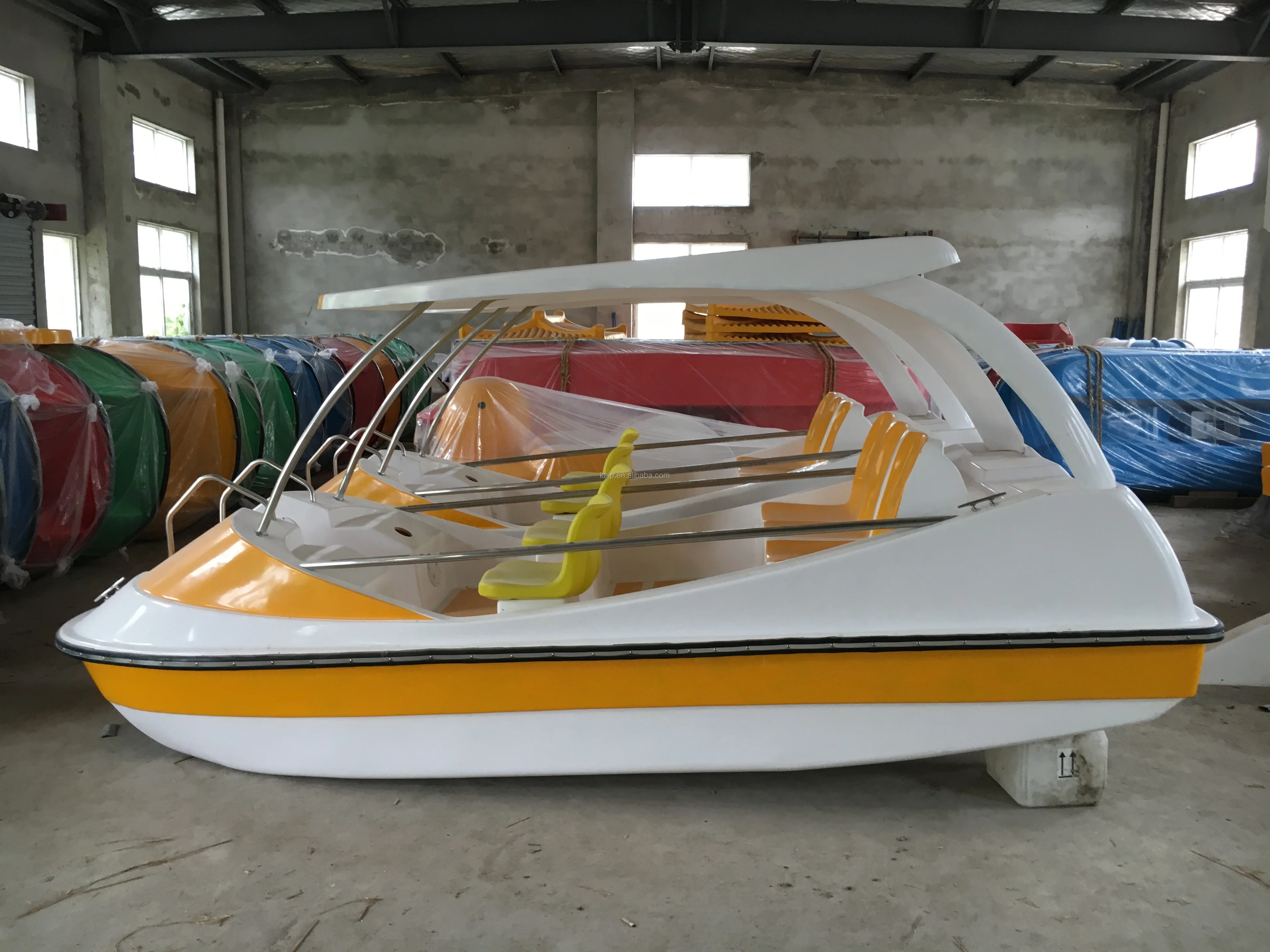 4 Person Electric Boat from China - Fiberglass & Power