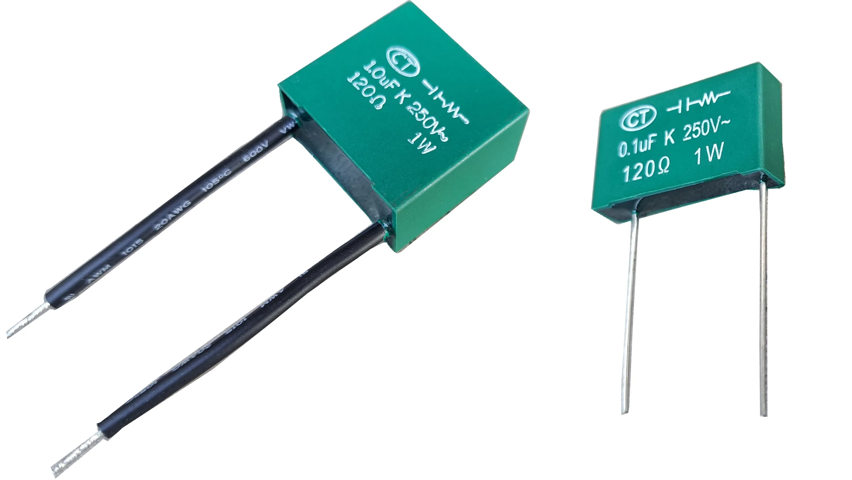 RC Capacitor in Series - 0.1uf 120ohm 1W Spark Killer