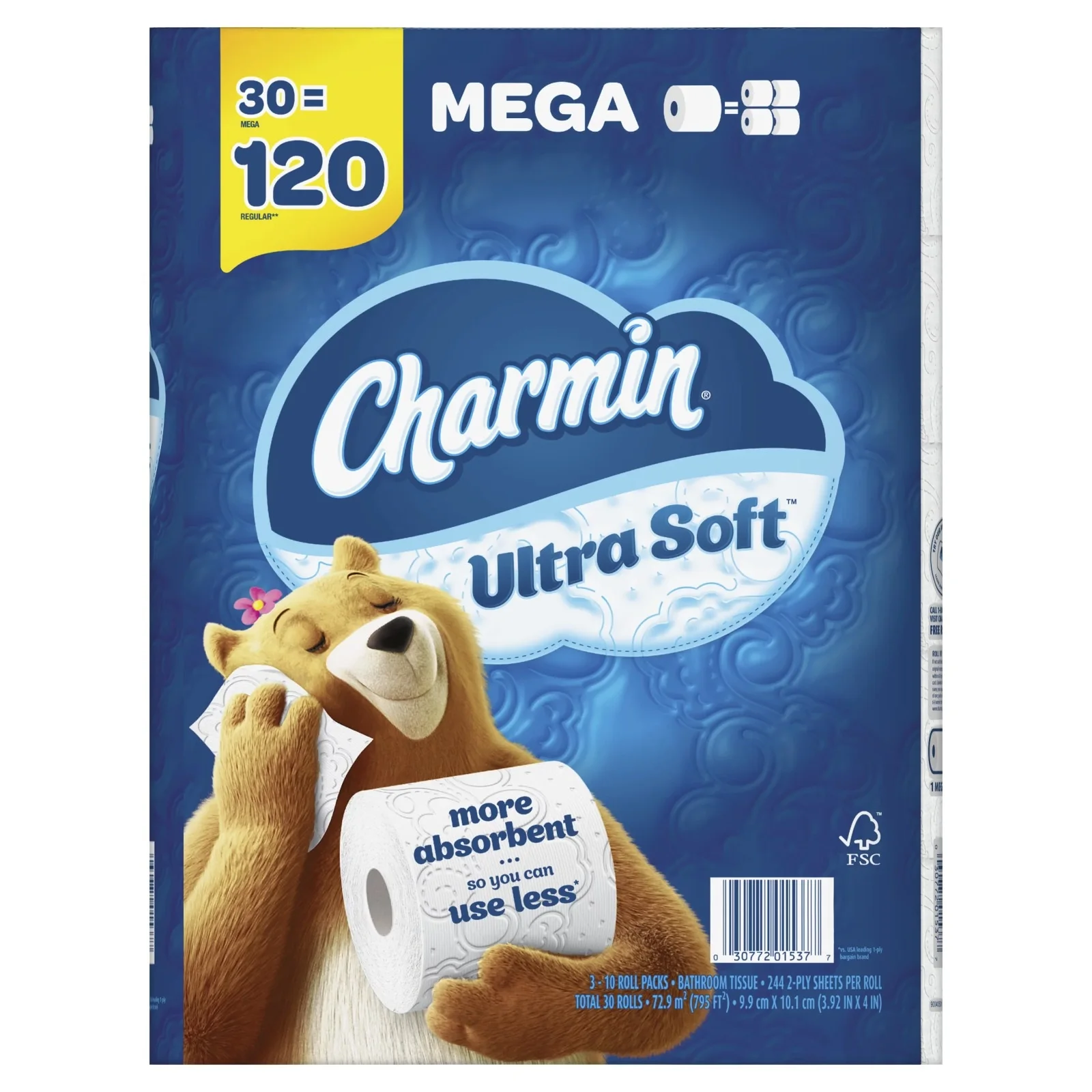 Chamin Ultra Soft Toilet Paper,30 Mega Rolls - Buy Toilet Paper Tissue ...