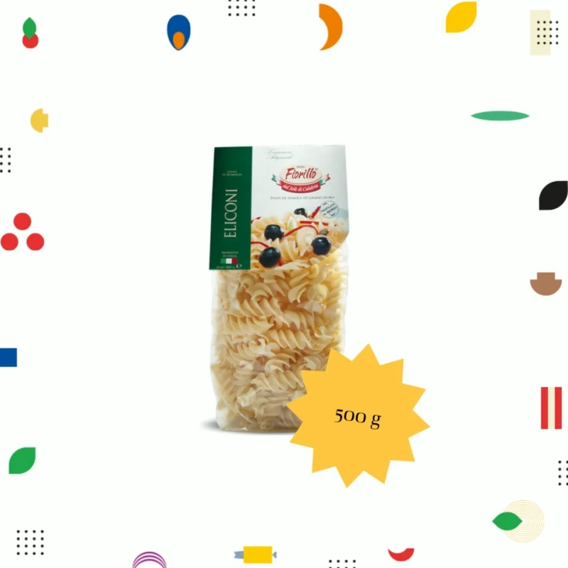 Top Selection Short Italian Pasta - 100% Durum Wheat Pasta 500g - Best ...