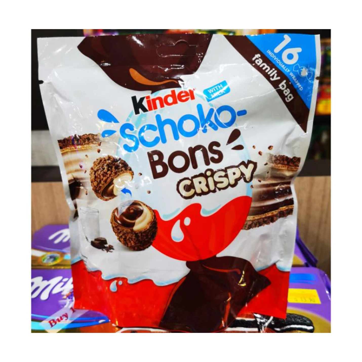 Kinder Chocolate Schoko Bons Crispy - Buy Schoko Bons Crispy Chocolate Packaging Boxes Candy ...
