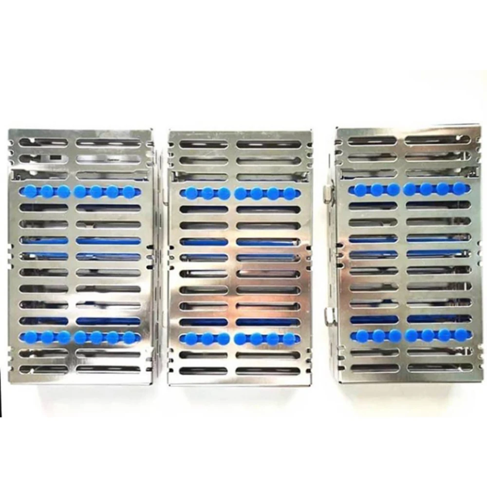 DENTAL AUTOCLAVE STERILIZATION CASSETTE RACK BOX TRAY for INSTRUMENTS ...