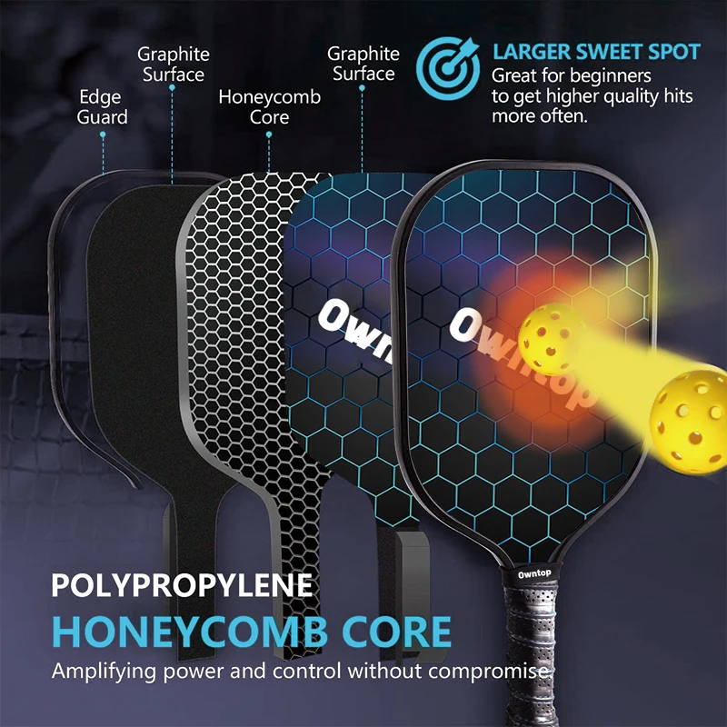 Custom Raw Carbon Fiber Pickleball Paddle Rackets Thermoformed T700 ...