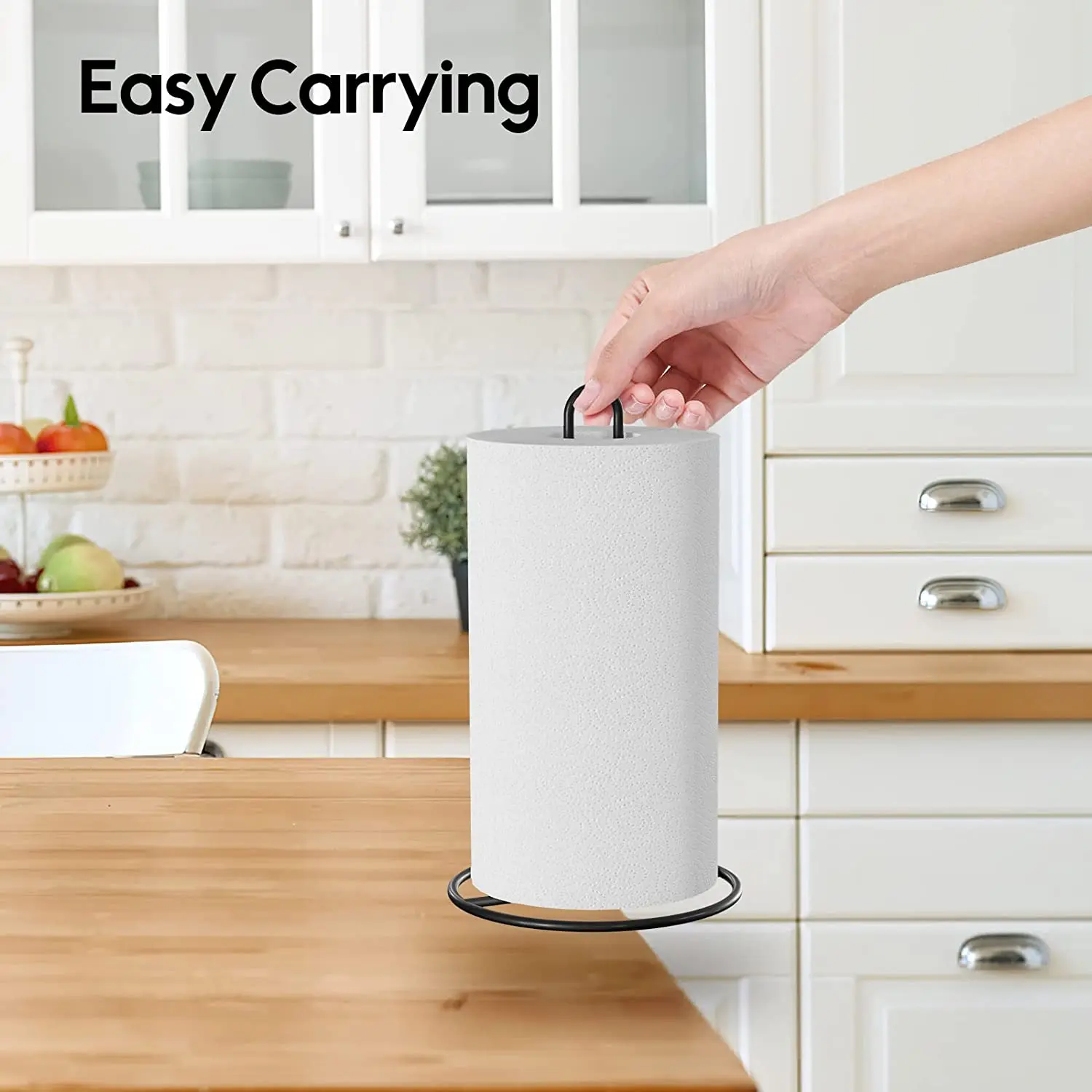 Paper Towel Holder Stainless Steel Kitchen Towel Dispenser For Standard ...