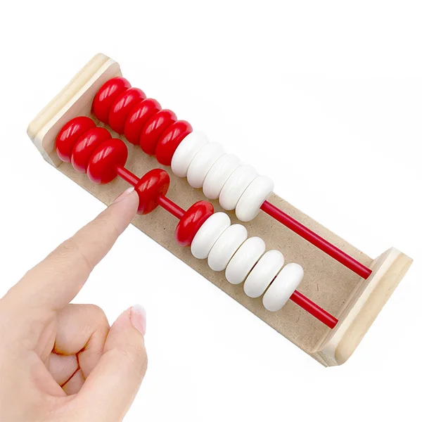 Student 20-Bead Sensory Rekenrek Wooden Abacus by PLOMA