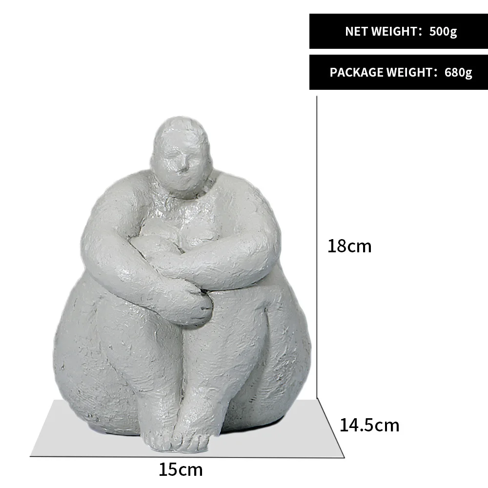 Alibaba.com: Classic Human Sitting Sculpture, Fat Lady Woman Statue ...